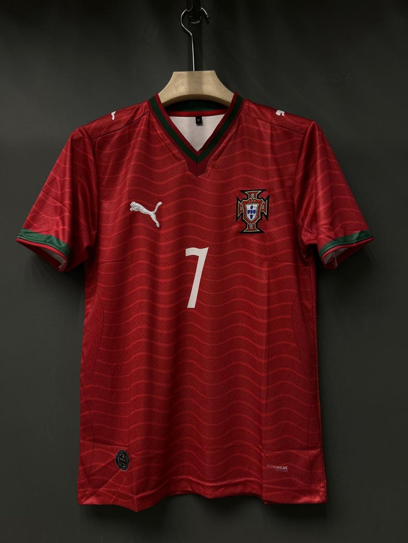 RONALDO PORTUGAL HOME KIT EMBROIDERY 2026 WORLD CUP – Jersey Launch
