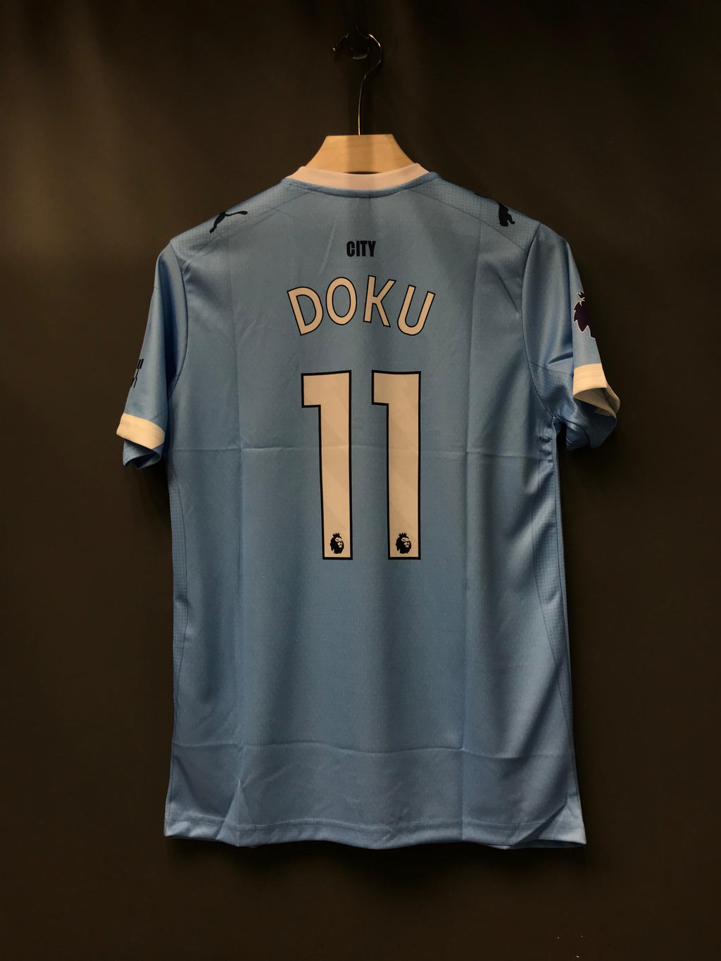 DOKU MANCHESTER CITY HOME KIT 25/26 EMBROIDERY – Jersey Launch